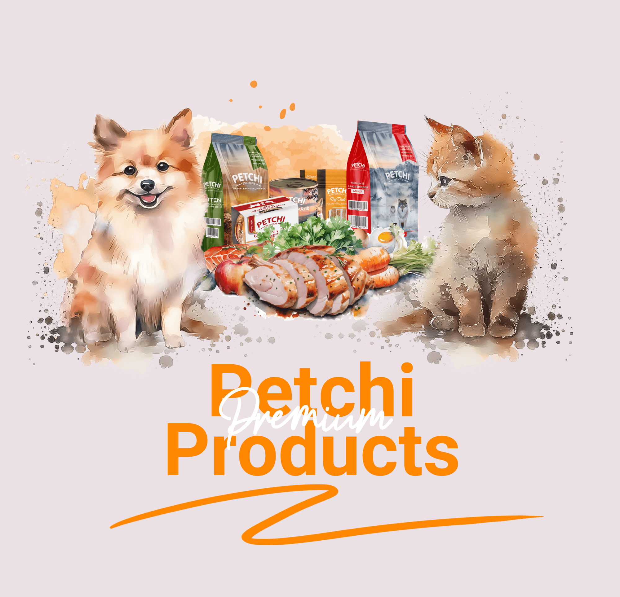 پتچی تولید کنند غذای خشک و تشویقی حیوانات خانگی - Petchi